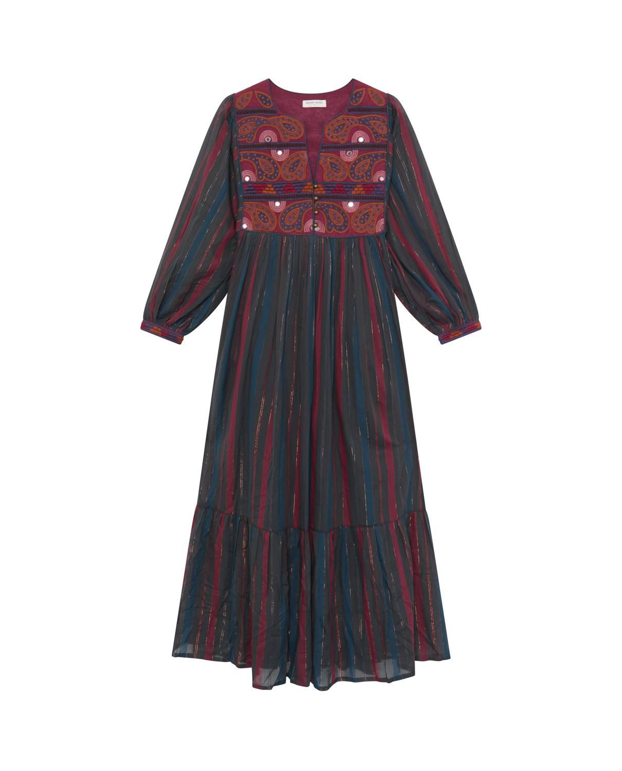 Vestidos GYPSY SUN ISADORA DRESS BURGUNDY MAISON HOTEL 101,97 € TALLA S