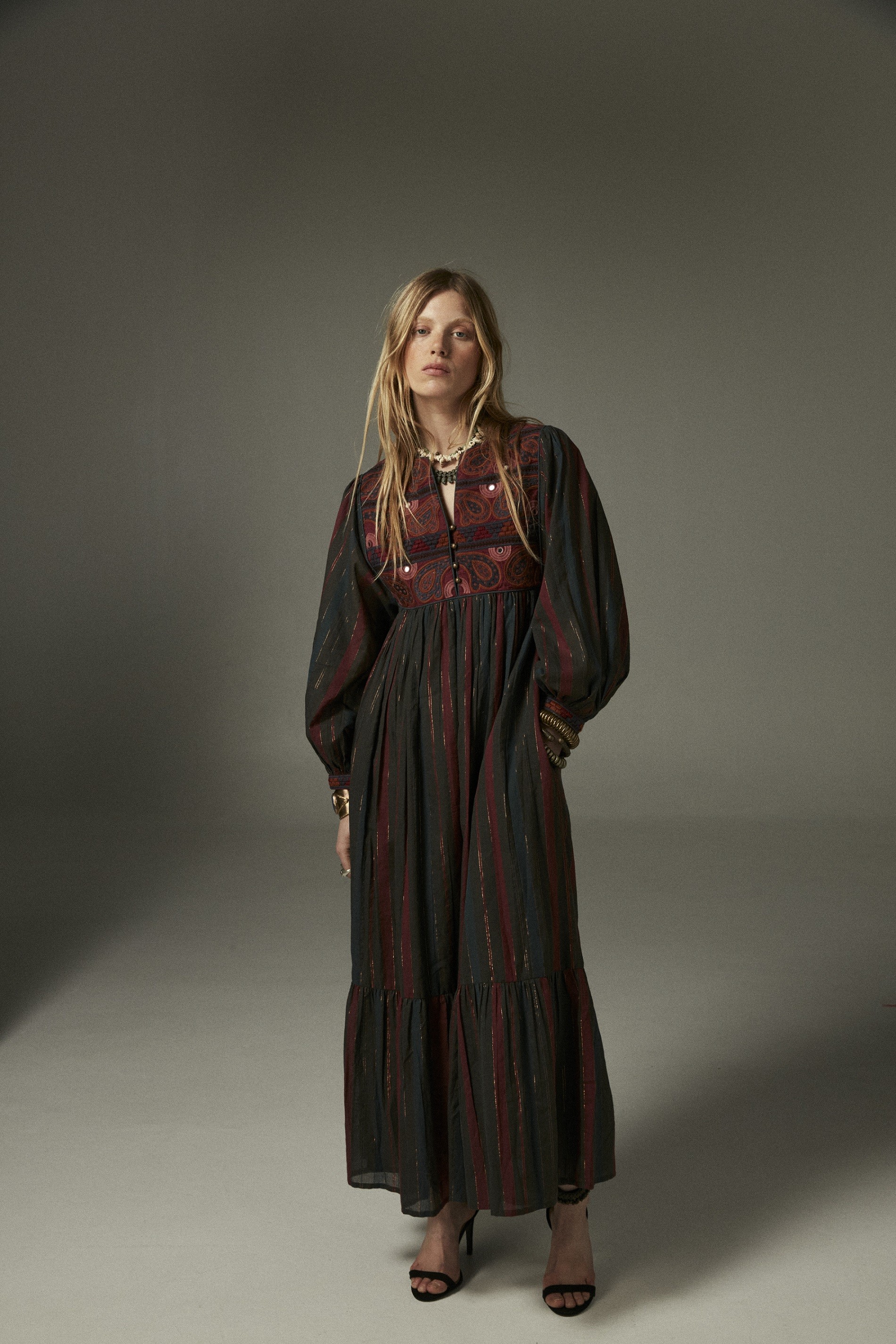 Vestidos GYPSY SUN ISADORA DRESS BURGUNDY MAISON HOTEL 101,97 € TALLA S